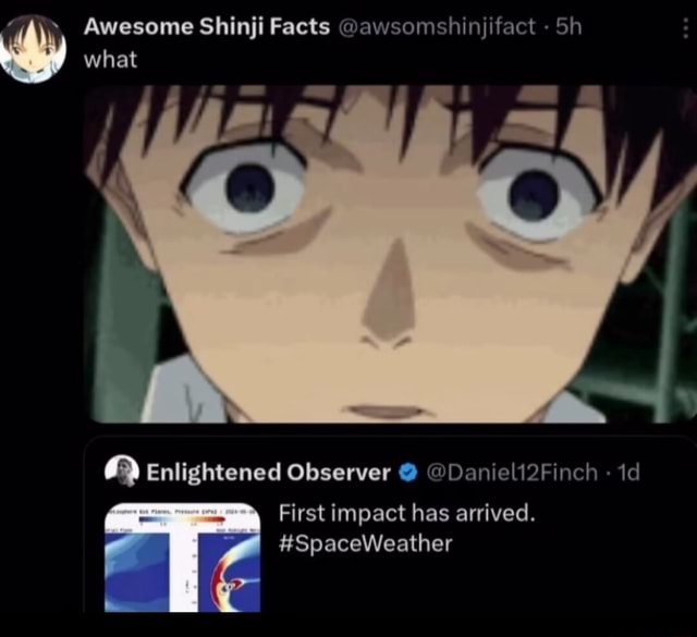 Awesome Shinji Facts @awsomshinjifact - what Enlightened Observer ...