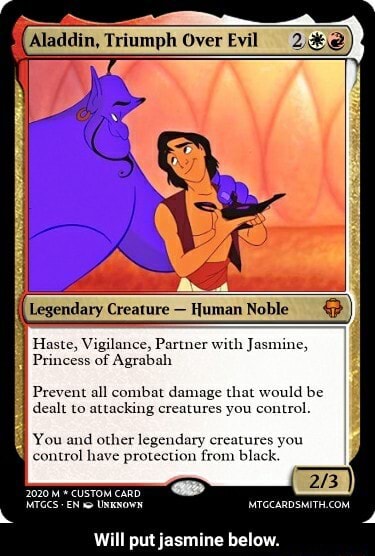 Legendary Creature Human Noble &P Haste, Vigilance, Partner with ...