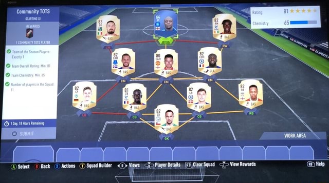 #FIFA - Community TOTS STARTING XI REWARDS COMMUNITY TOTS PI @ Team of ...