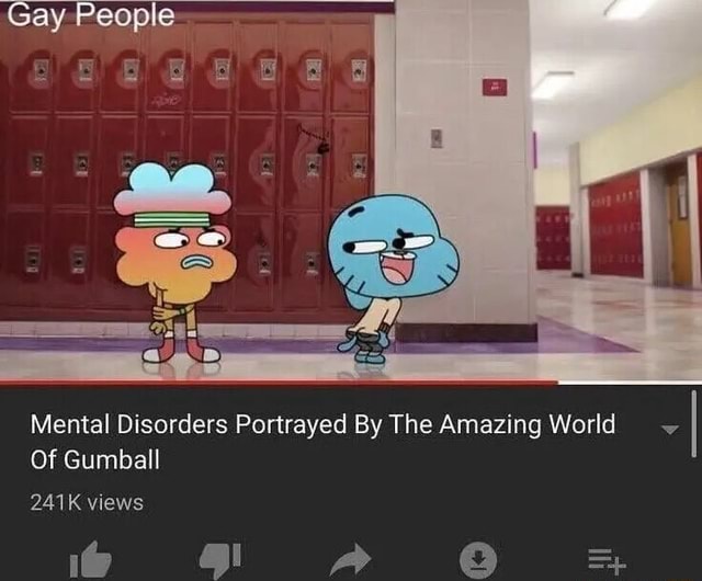 Mental Disorders Portrayed By The Amazing World I Of Gumball 241K views ...