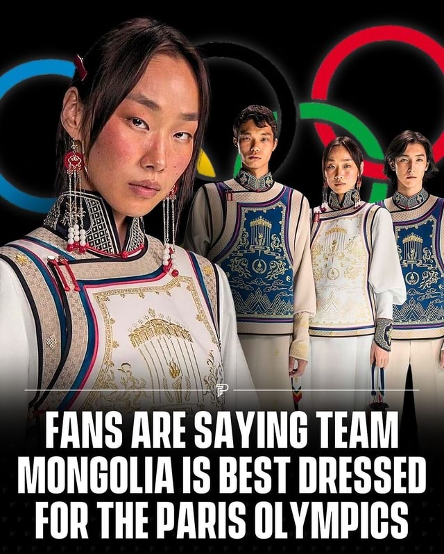 Swipe Team Mongolia Uniforms for the Paris Olympics designed by Michel ...