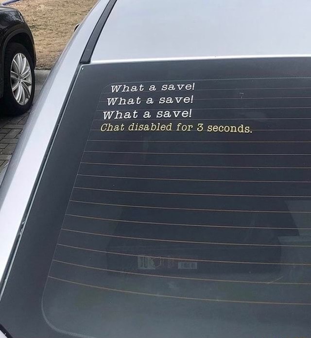 What a save! What a save! What a save! Chat disabled for 3 seconds ...