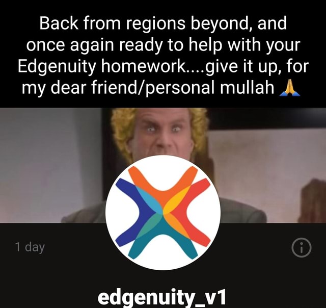 Back from regions beyond, and once again ready to help with your ...