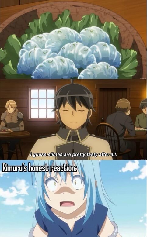 Rimuru's honest, reaction: wi - iFunny
