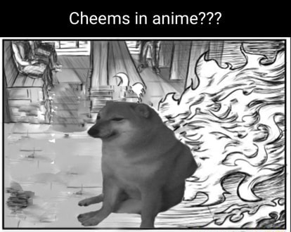 Cheems in anime??? - iFunny