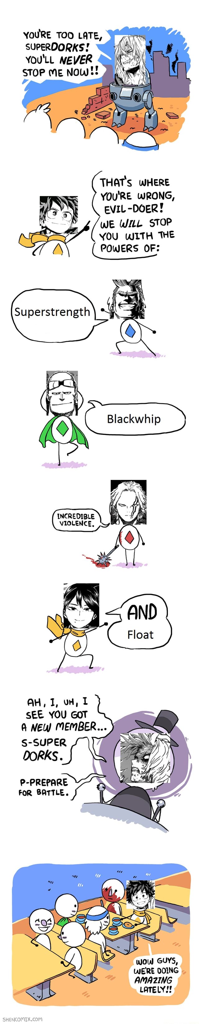 You'RE TOO LATE, SUPERDORKS! YOU'LL NEVER STOP me Now!! THaT's WHERE ...