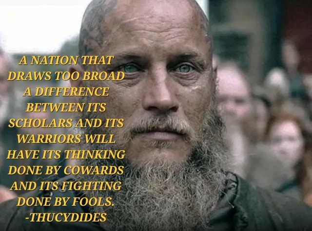 A NATION THAT DRAWS TOO BROAD DIFFERENCE EN ITS SCHOLARS AND ITS ...