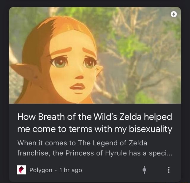 How Breath of the Wild's Zelda helped me come to terms with my ...