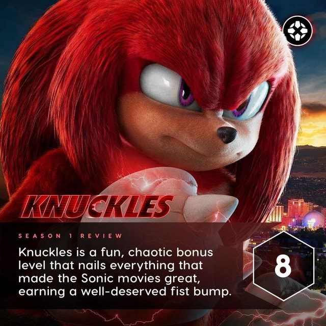 SEASON 1 REVIEW Knuckles is fun, chaotic bonus level that nails ...
