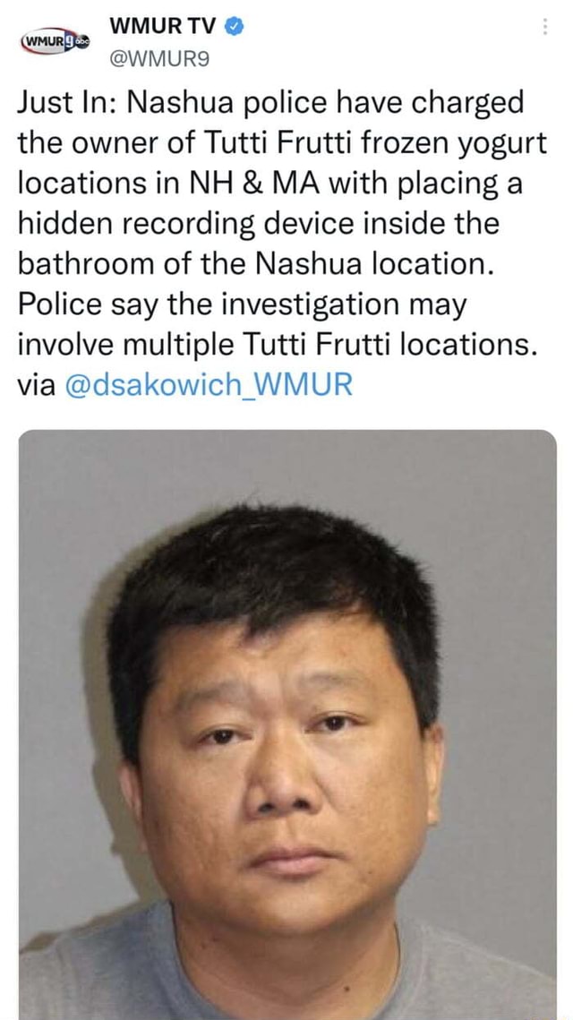 WMURTV @WMURY Just In: Nashua police have charged the owner of Tutti ...