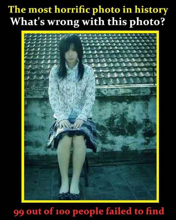 The most horrific photo in history What's wrong with this photo? out of ...