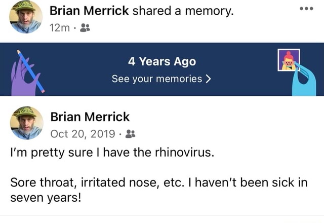 Brian Merrick shared a memory. one 4 Years Ago See your memories ...