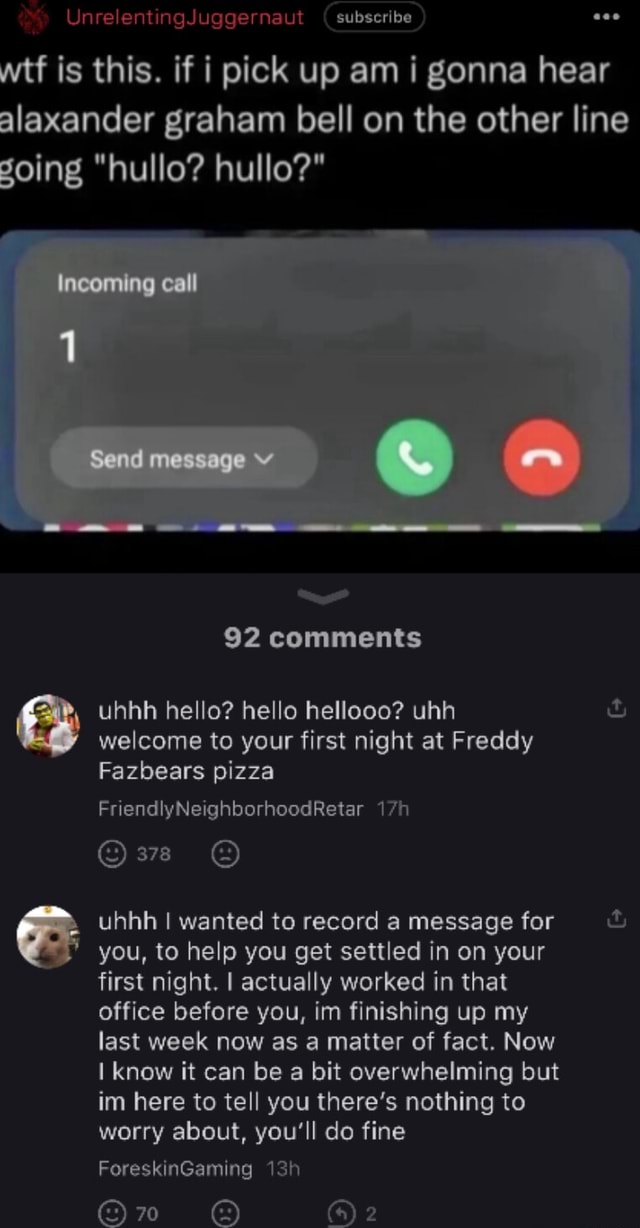 UnrelentingJuggernaut (subscribe wtf is this. if i pick up am i gonna ...