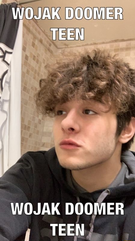 WOJAK DOOMER TEEN WOJAK DOG TEEN - iFunny