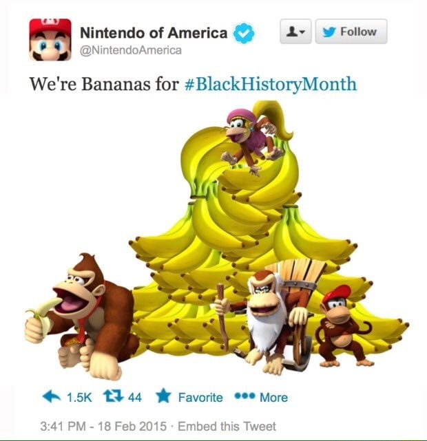 Nintendo of America Follow @NintendoAmerica We're Bananas for # ...
