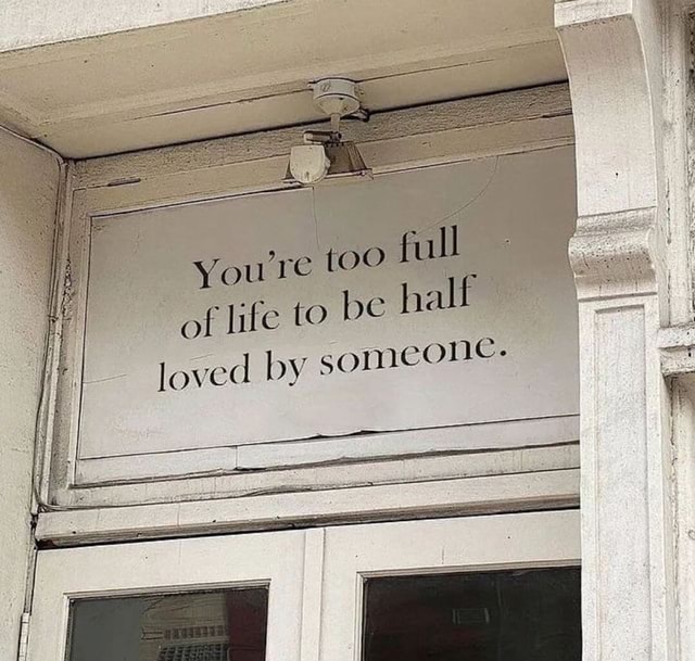 You're too full of lite to be half loved by someone: - iFunny