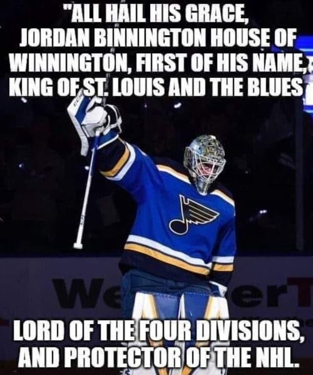 "ALL HAIL HIS GRACE, JORDAN BINNINGTON HOUSE OF WINNINGTON. FIRST OF ...