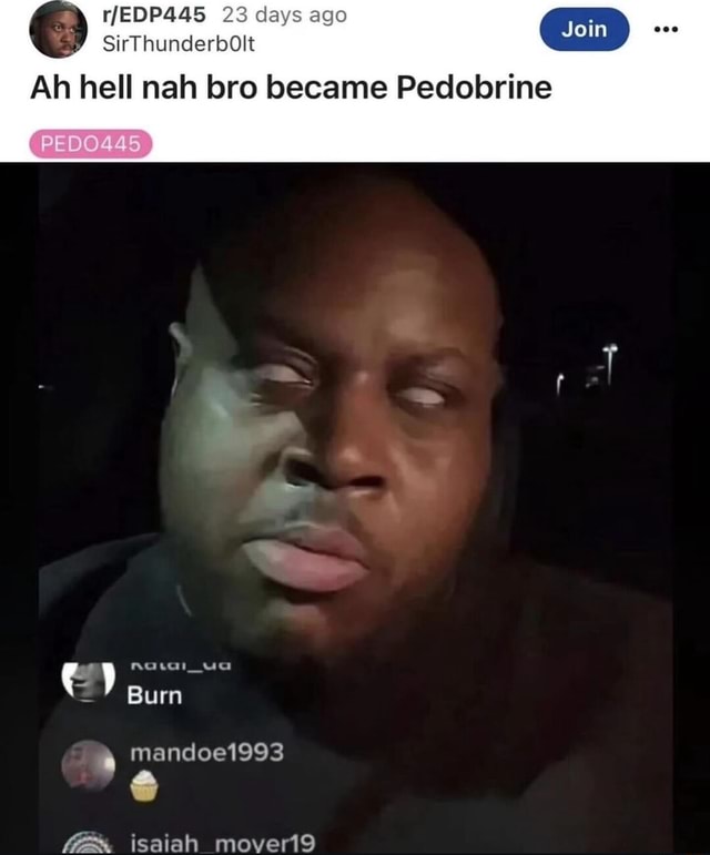 23 days ago Cry SirThunderbOlt Ah hell nah bro became Peclobrine em ...