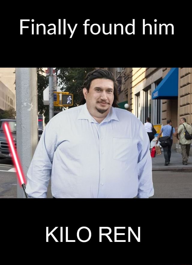 Finally found him KILO REN - iFunny