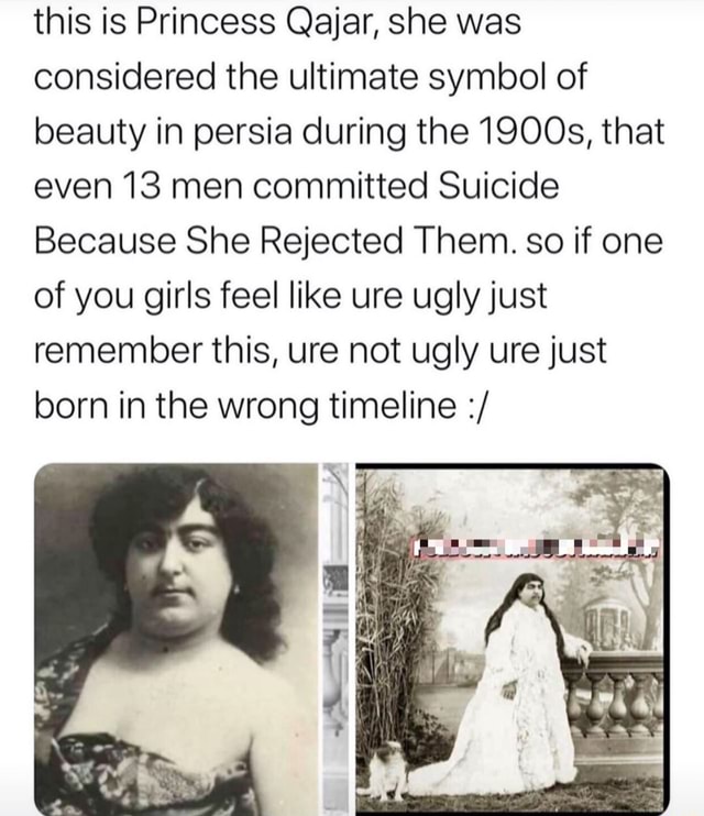 This is Princess Qajar, she was considered the ultimate symbol of ...