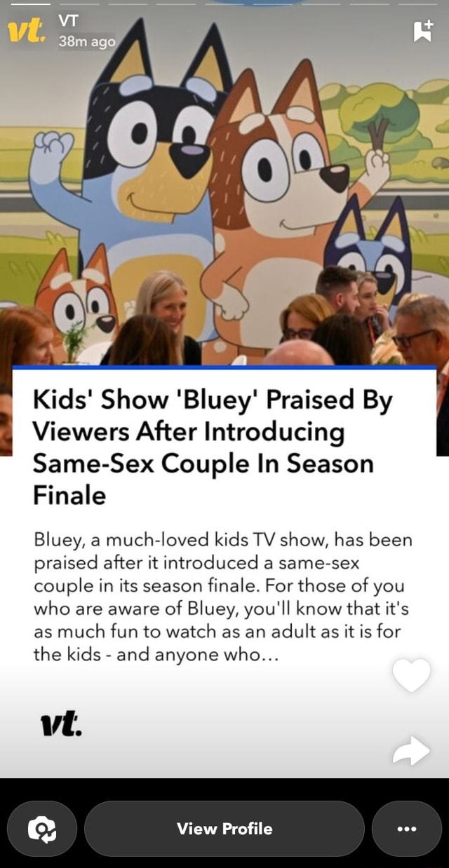 Kids' Show 'Bluey' Praised By Viewers After Introducing Same-Sex Couple ...