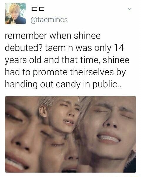 Remember when shinee debuted? taemin was only 14 years old and that ...