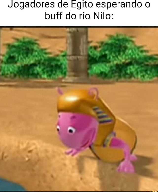 Jogadores de Egito esperando o buff do rio Nilo: I - iFunny Brazil