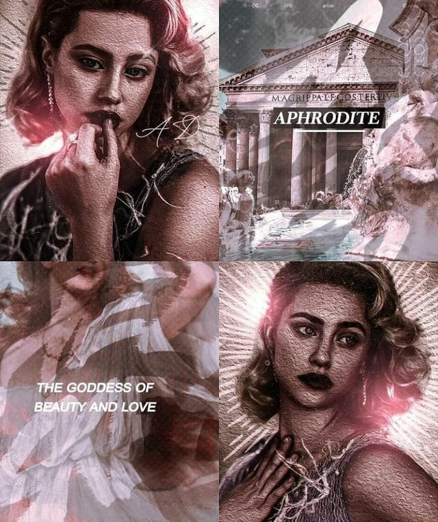 APHRODES ie THE GODDESS OF BEAUTY AND LOVE - iFunny