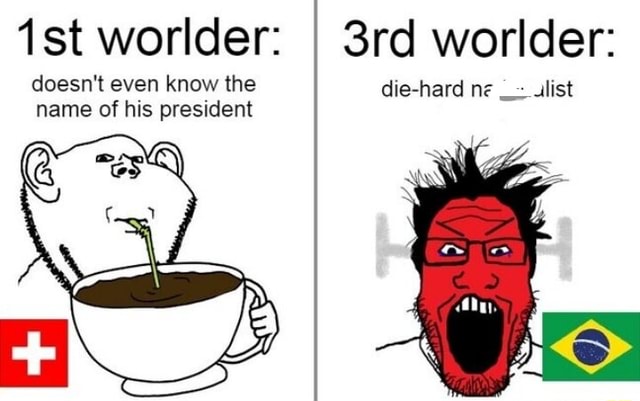 Worlder: I worlder: doesn't even know the die-hard ne fist name of his ...