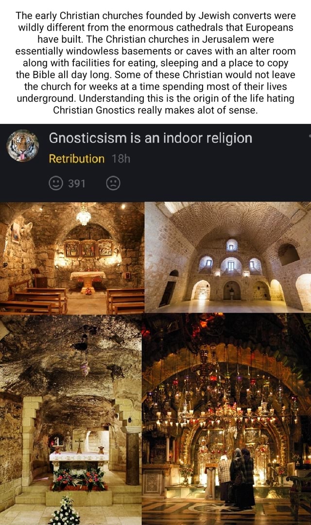 The early Christian churches founded by Jewish converts were wildly ...