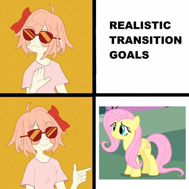 Eggirl--------- - REALISTIC TRANSITION GOALS - iFunny