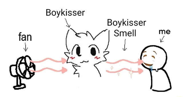 Fan Boykisser Hf). Boykisser Smell me - iFunny