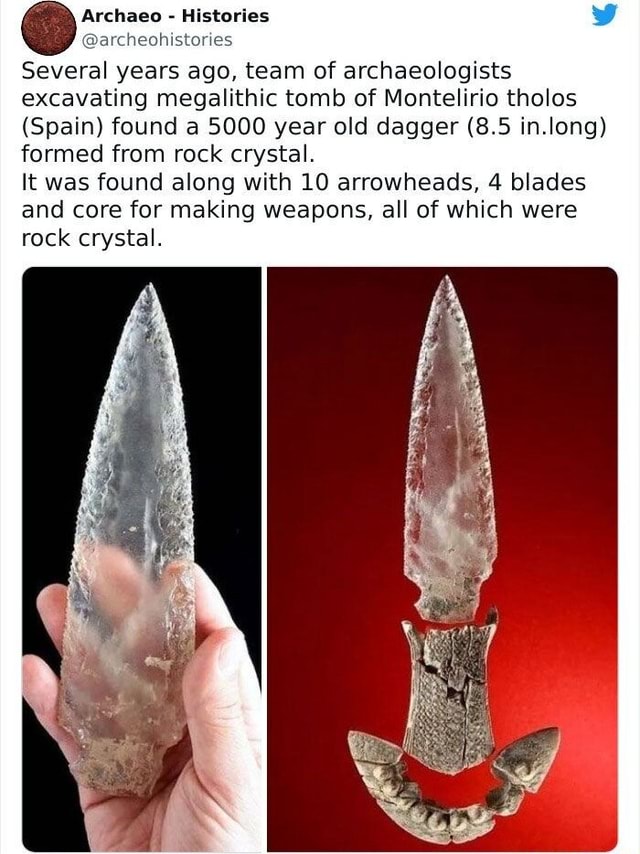 Heohistories Several years ago, team of archaeologists excavating ...