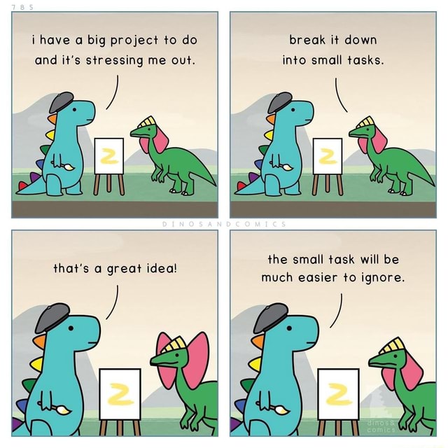 Source: dinosandcomics (IG/FB) / dino_comics (Twitter) - i have a big ...