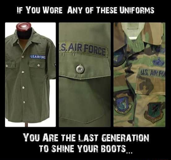 Fresh Military Memes for Tony - IF YOU WORE ANY OF THESE UNIFORMS YOU ...