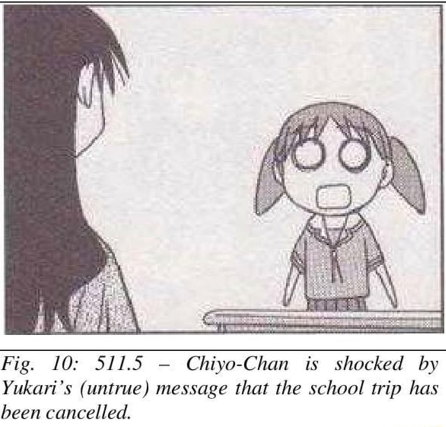 Fig. 10: 511.5 Chiyo-Chan is shocked by Yukari's (untrue) message that ...