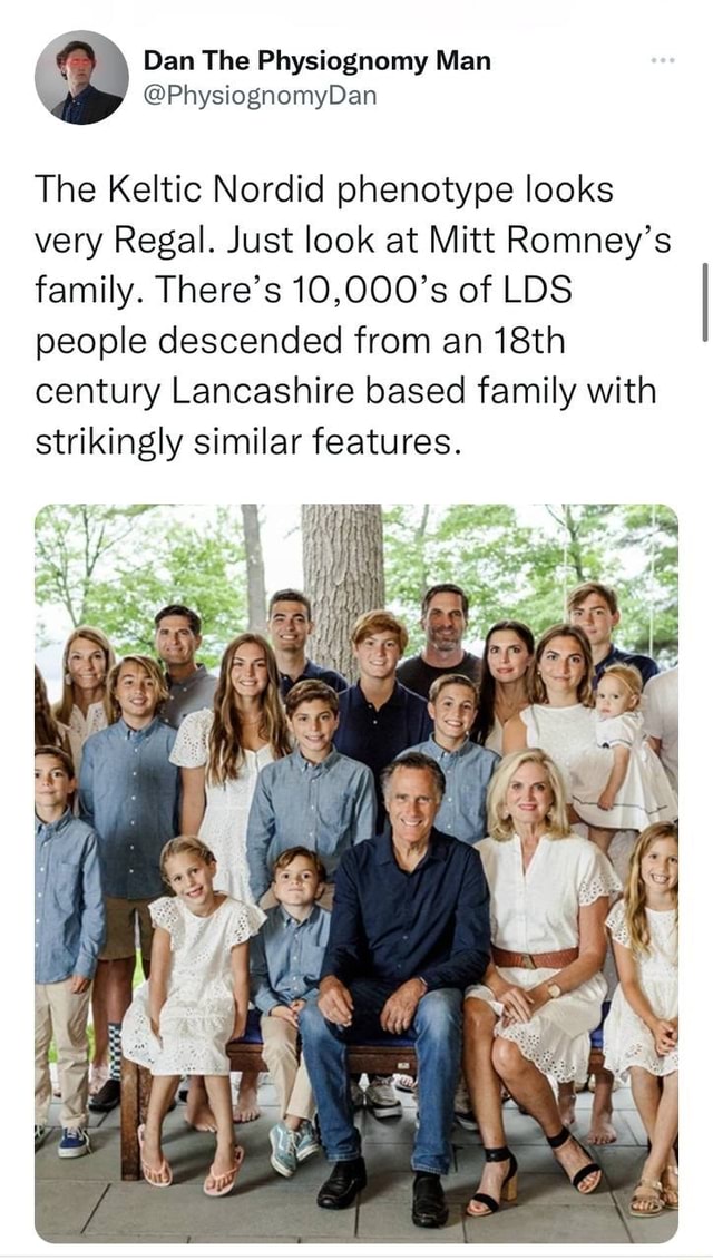 Dan The Physiognomy Man \ @PhysiognomyDan The Keltic Nordid phenotype ...