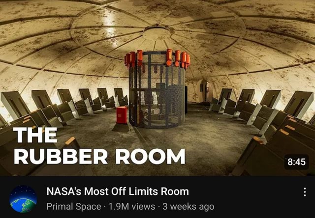 THE RUBBER ROOM NASA's Most Off Limits Room Primal Space 1.9M views - 3 ...