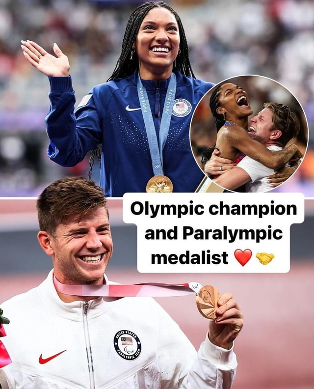 Tara Davis-Woodhall and her husband Hunter both have medals from the ...
