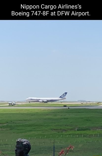 Nippon Cargo Airlines's Boeing 747-8F at DEW Airport - iFunny Brazil