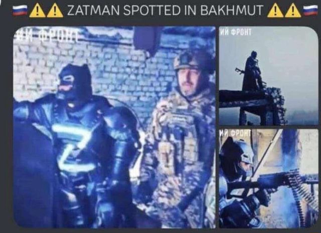 AA ZATMAN SPOTTED IN BAKHMUT AA - iFunny