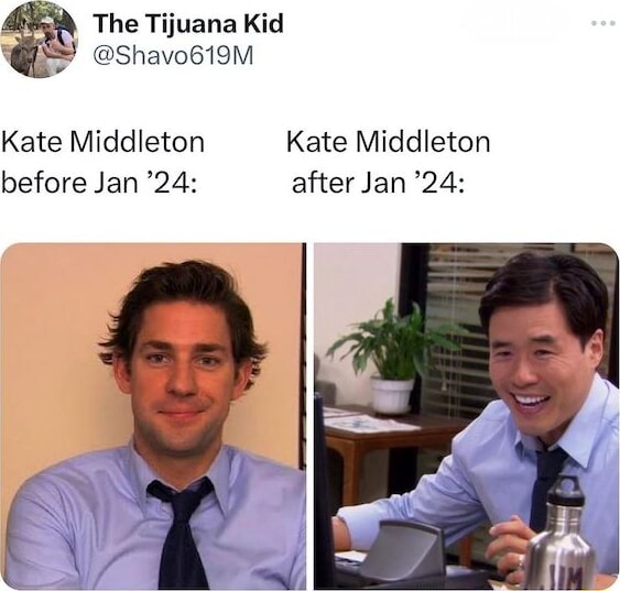 The Tijuana Kid @Shavo619M Kate Middleton Kate Middleton before Jan '24 ...