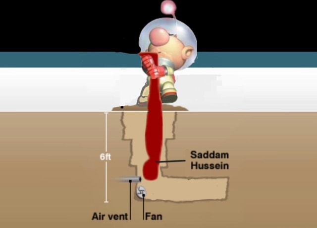 Saddam Hussein Air vent - iFunny