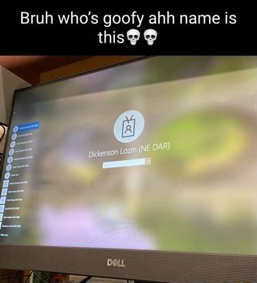 Bruh who's goofy ahh name is this - iFunny