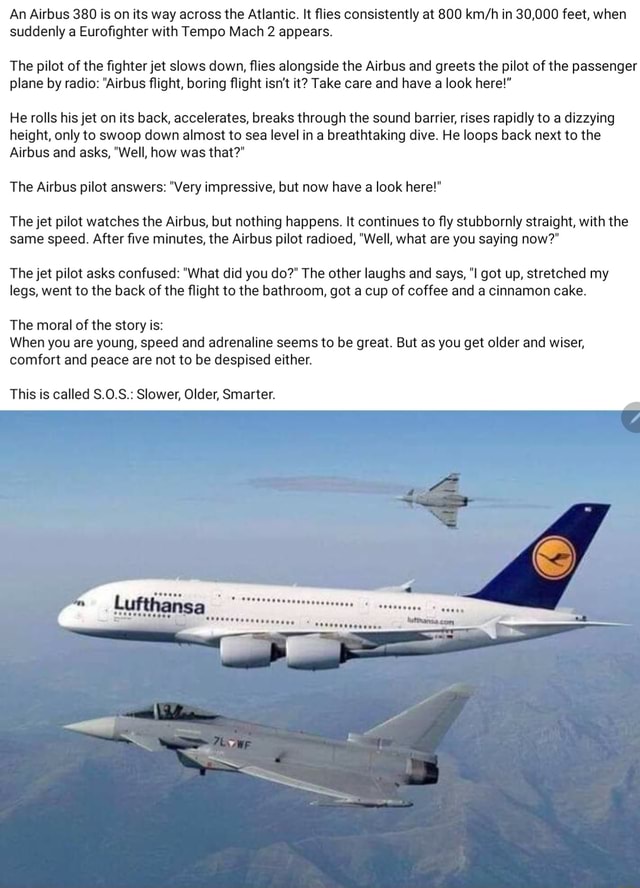 An Airbus 308 - An Airbus 380 is on its way across the Atlantic. It ...