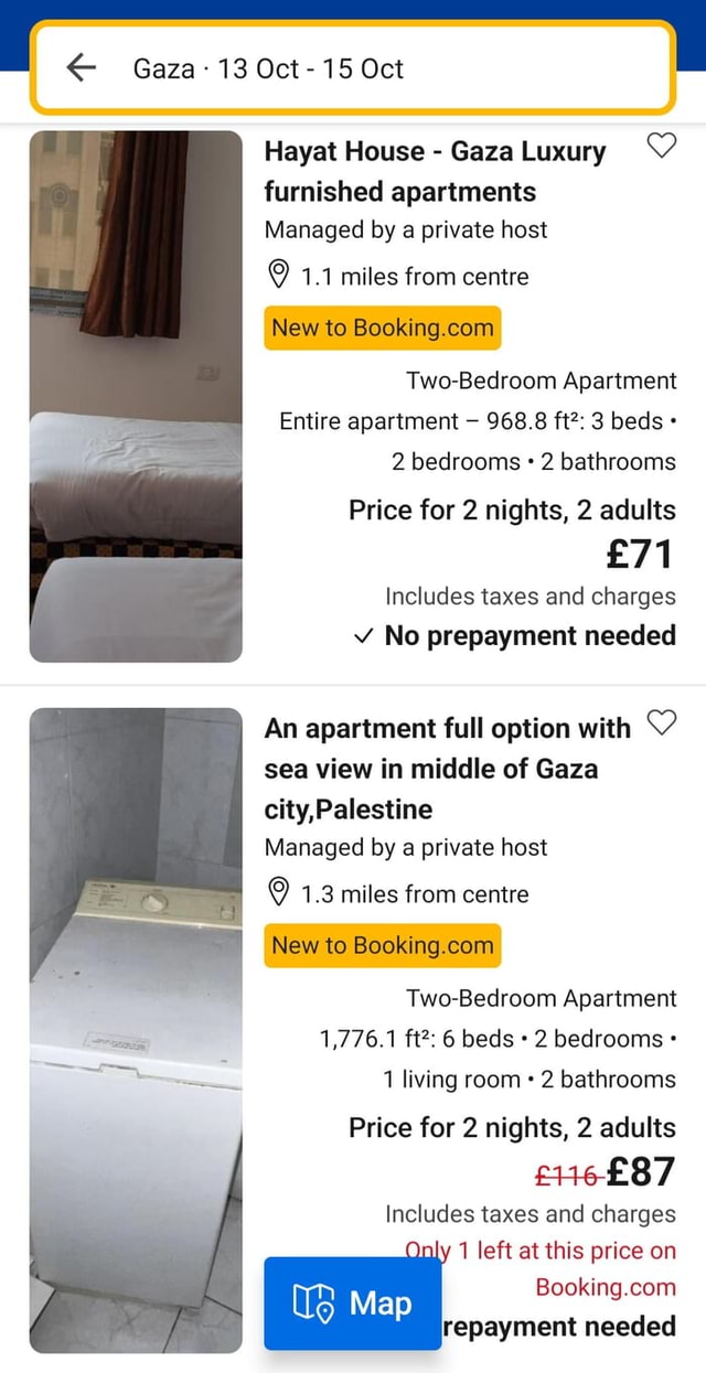 Gaza- 13 Oct-15 Oct Hayat House - Gaza Luxury furnished apartments ...