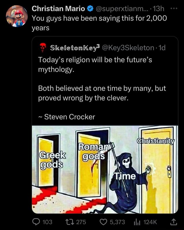 Christian Mario @ @superxtianm...-13h You guys have been saying this ...