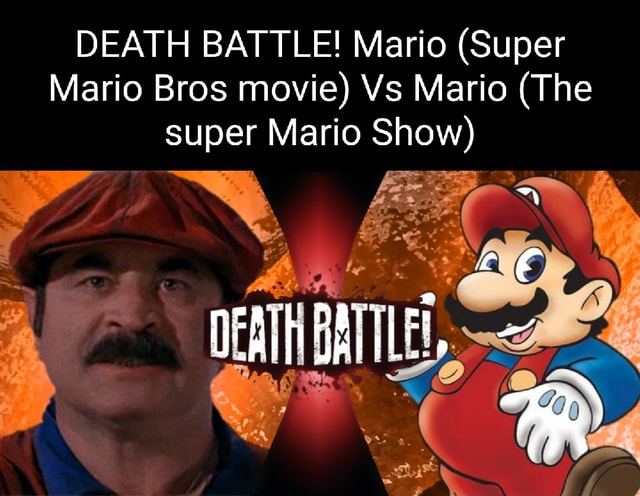 DEATH BATTLE! Mario (Super Mario Bros movie) Vs Mario (The super Mario ...