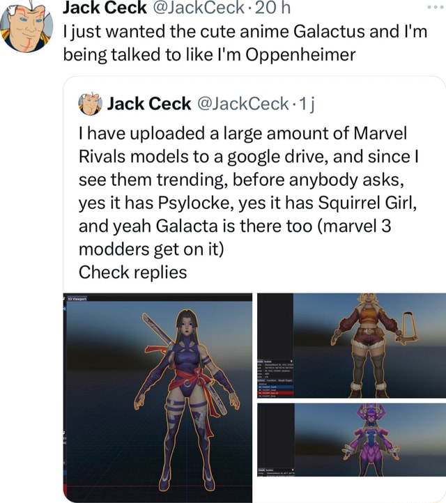 Mia Jack Ceck @JackCeck: I just wanted the cute anime Galactus and I'm ...