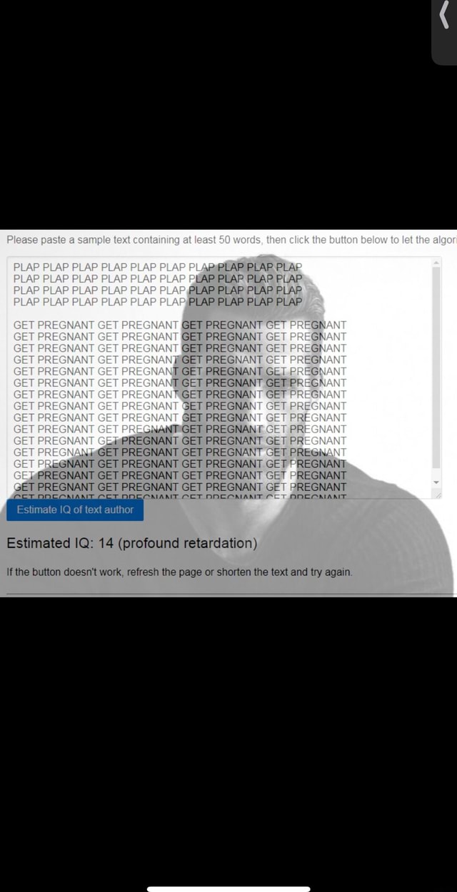 Please paste sample text containing at leest words, then the bution ...